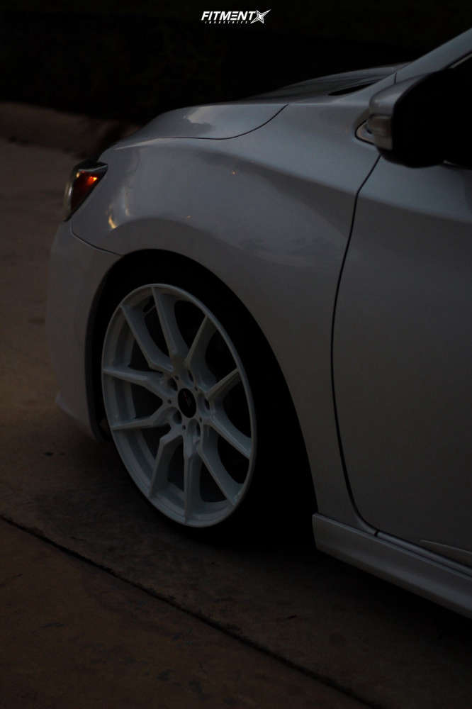 2017 Nissan Sentra SR Turbo with 18x8.5 Option Lab R716 and Vercelli ...