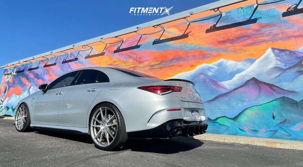 2021 Mercedes-Benz CLA35 AMG 4Matic with 20x8.5 Rohana Rfx2 and Lexani ...