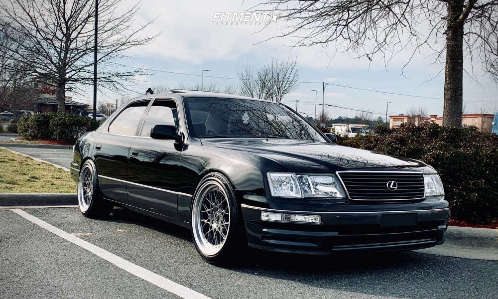 1997 Lexus LS400 Base with 19x9.5 ESR Cs3 and Dunlop 245x40 on ...