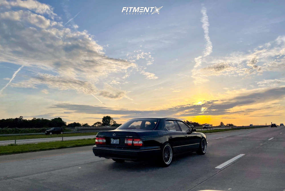 1997 Lexus LS400 Base with 19x9.5 ESR Cs3 and Dunlop 245x40 on ...