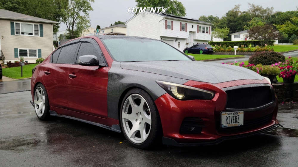 2014 INFINITI Q50 Premium with 19x9.5 MRR Vp3 and BFGoodrich 245x40 on ...