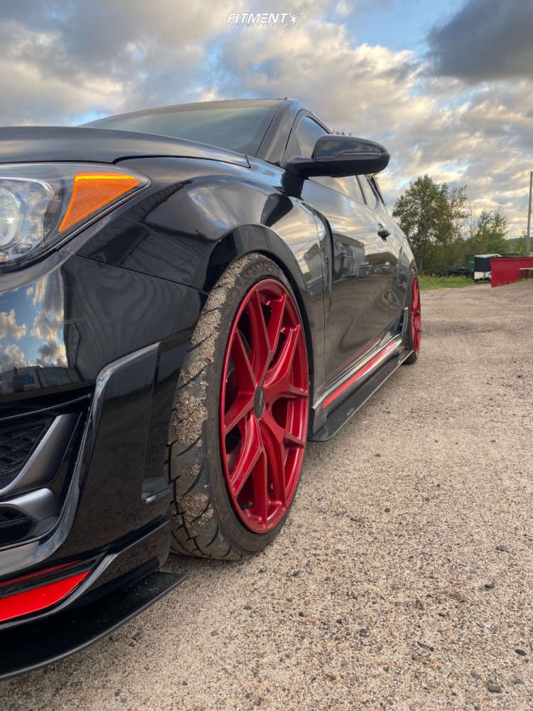 2019 Hyundai Veloster N Base with 19x8.5 Fast Wheels Fc04 and Michelin ...