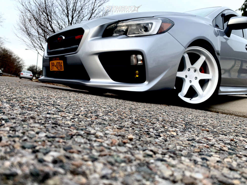 2015 Subaru WRX Premium with 18x9.5 ESR Sr07 and Nankang 255x35 on ...