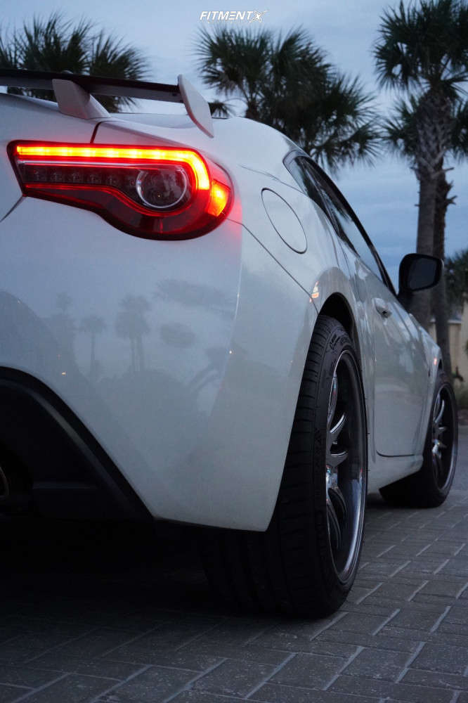 2020 Toyota 86 GT with 18x9.5 Aodhan Ds02 and Michelin 245x40 on Stock ...