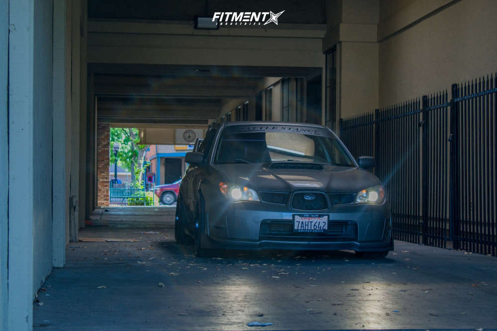 2006 Subaru WRX STI WRX STI with 18x9.5 Varrstoen Es2 and Federal 255x35 on Coilovers | 1877031 ...