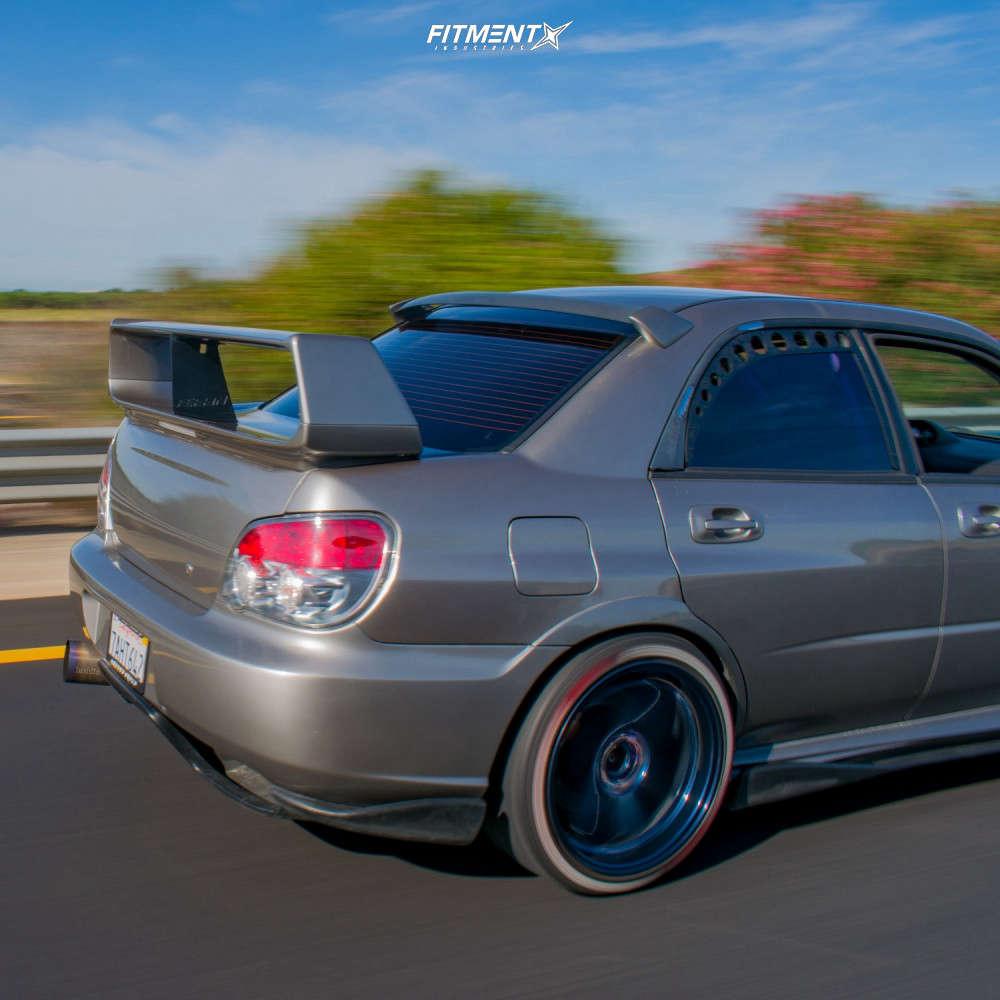 2006 Subaru WRX STI WRX STI with 18x9.5 Varrstoen Es2 and Federal 255x35 on Coilovers | 1877031 ...
