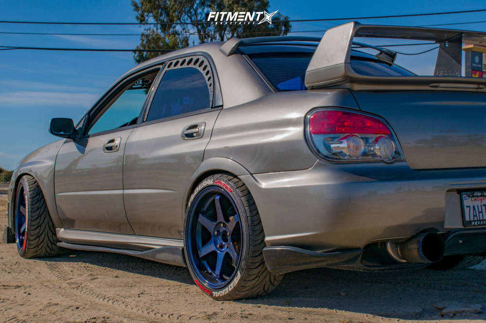 2006 Subaru WRX STI WRX STI with 18x9.5 Varrstoen Es2 and Federal 255x35 on Coilovers | 1877031 ...