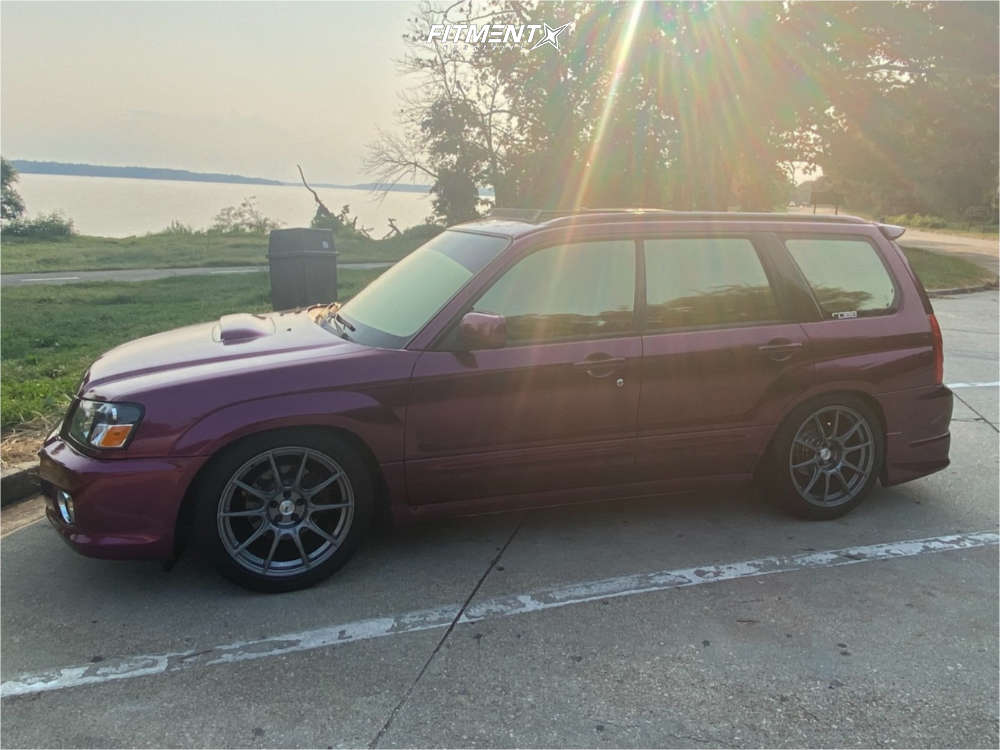 2005 Subaru Forester XT Premium with 18x8 SSR Gtx01 and Michelin 225x45 ...