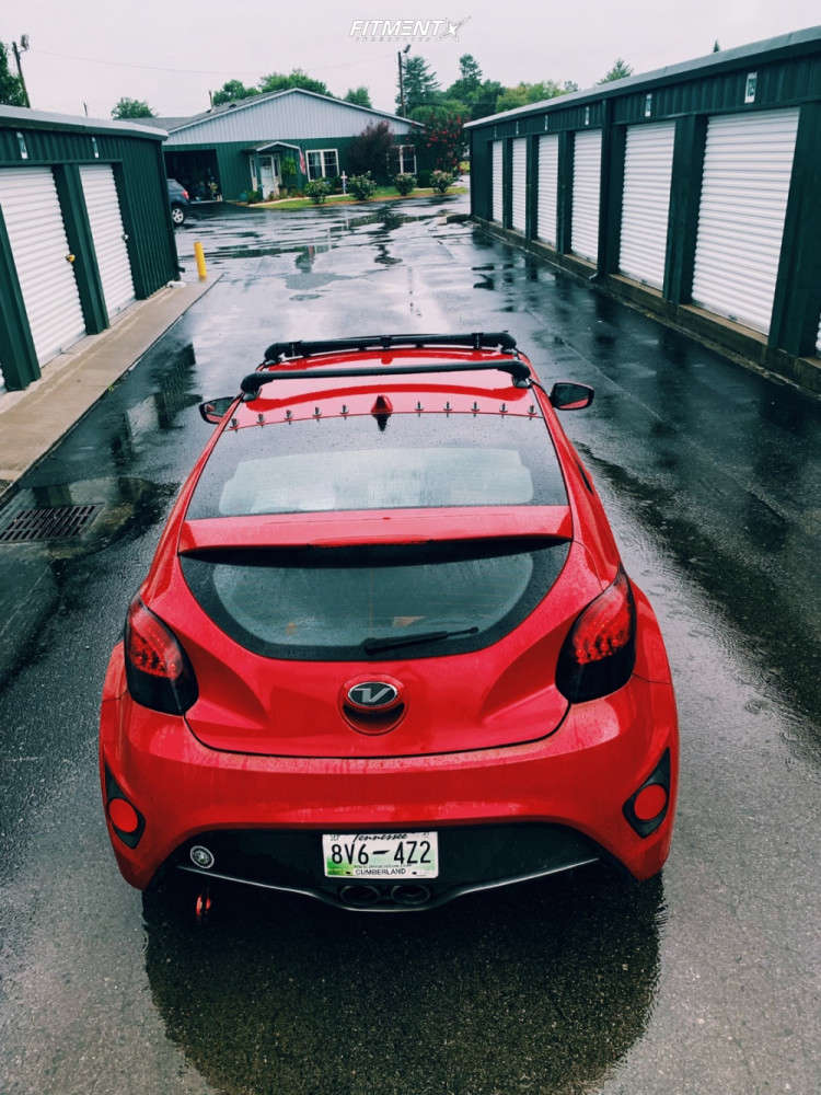 2016 Hyundai Veloster Turbo with 18x8.5 Aodhan Ds06 and Toyo Tires ...