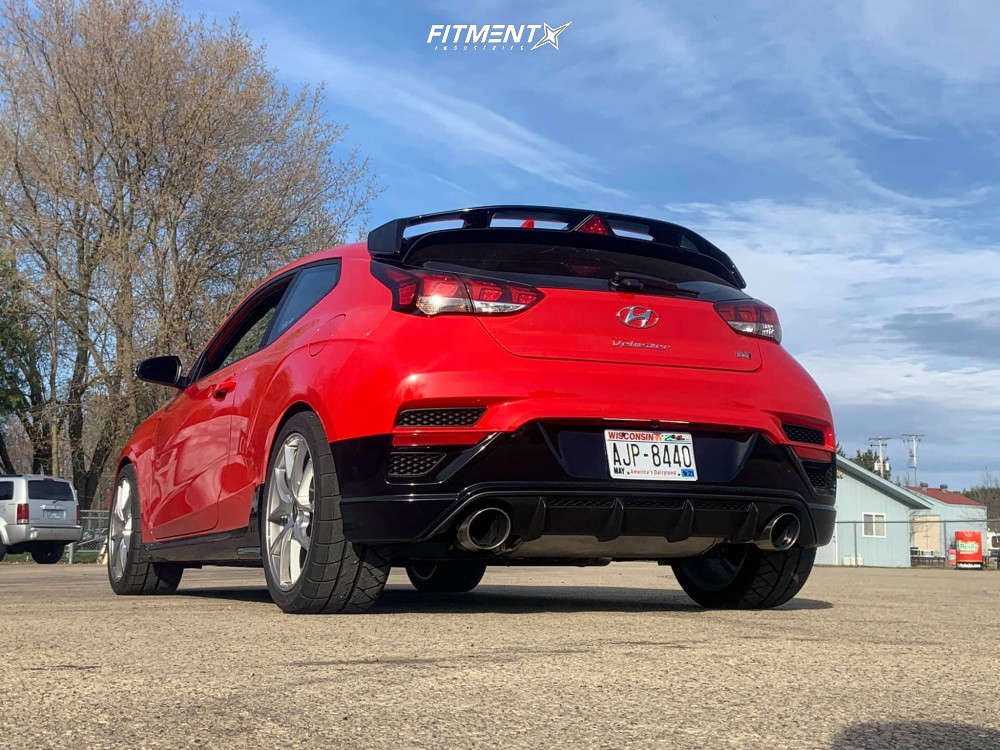 2021 Hyundai Veloster N Base with 18x9 Advanti Racing Vigoroso and ...