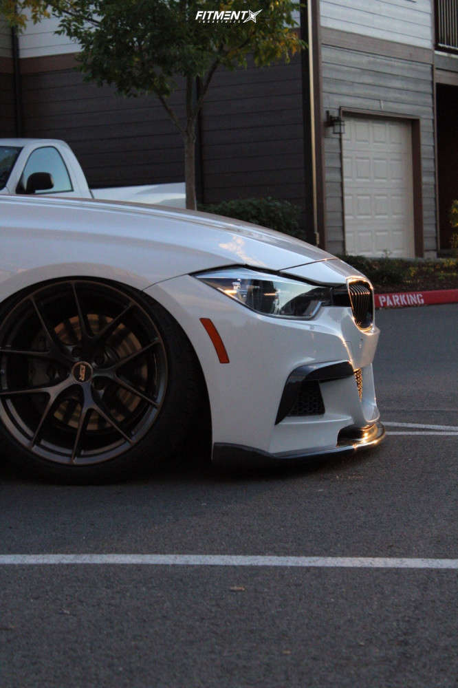 2017 BMW 340i XDrive Base with 19x9.5 ESR Rf2 and Michelin 255x35 on ...