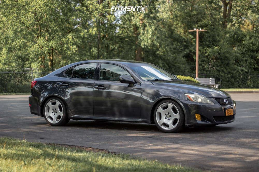 2008 Lexus IS250 4dr Sedan (2.5L 6cyl 6A) with 18x8.5 Wald Duchatelet ...