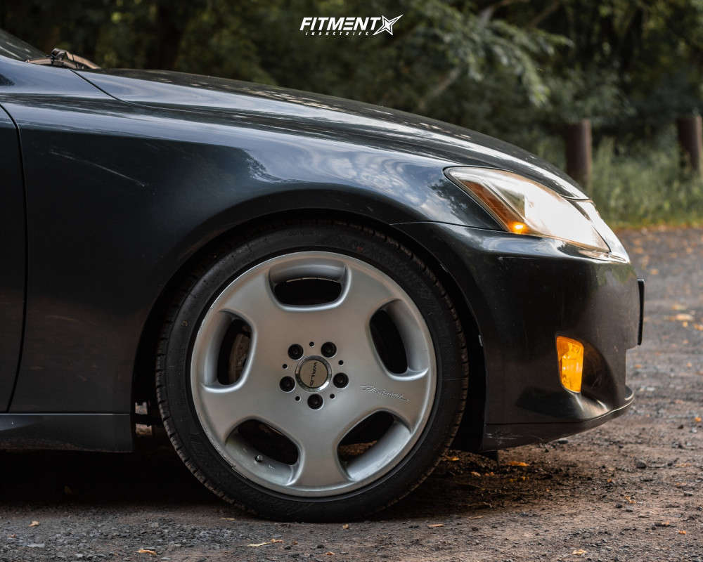 2008 Lexus IS250 4dr Sedan (2.5L 6cyl 6A) with 18x8.5 Wald Duchatelet ...