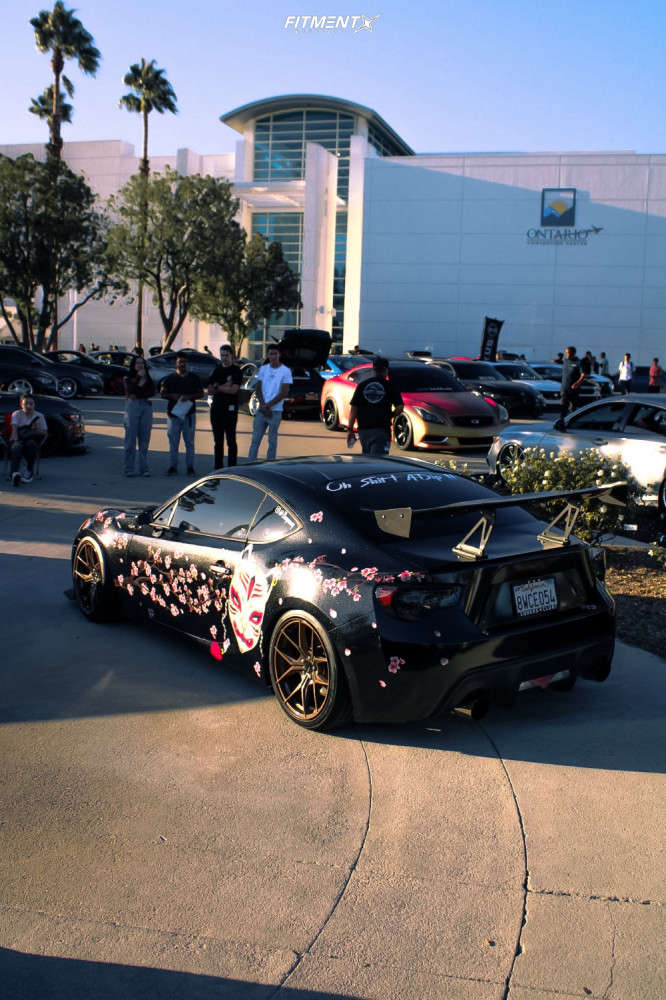 2013 Scion FR-S Base with 18x9.5 Enkei Tsr-x and Ironman 255x35 on ...