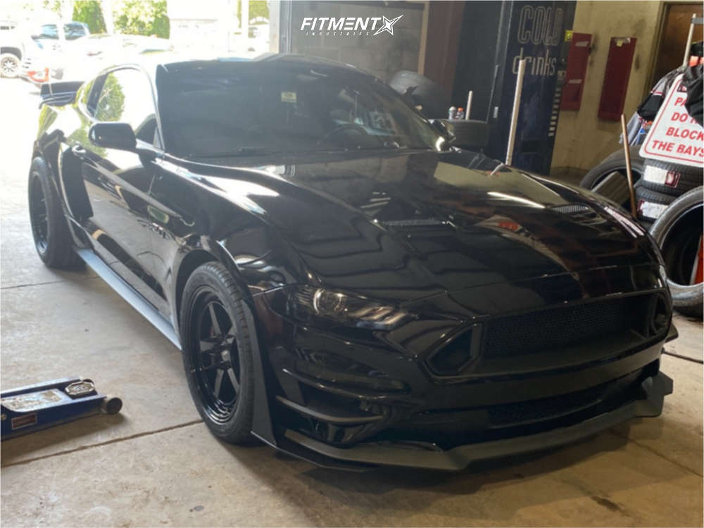 2019 Ford Mustang GT with 19x8.5 ESR Cs5 and Michelin 265x40 on Stock ...