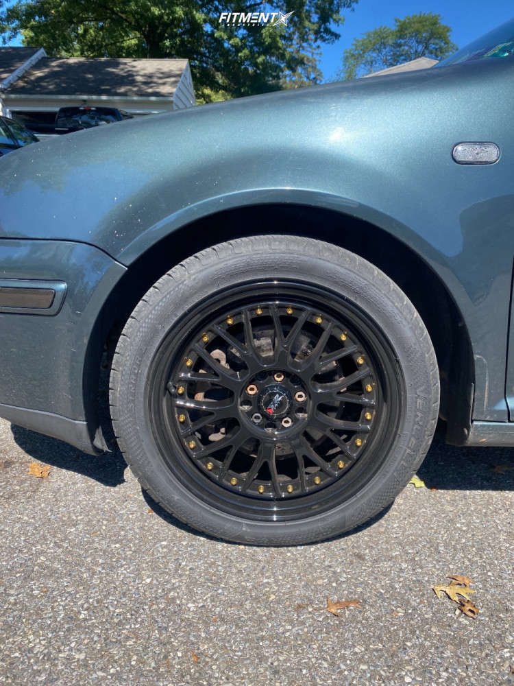 2003 Volkswagen Jetta GLS with 17x7 XXR 521 and Vercelli 225x45 on ...