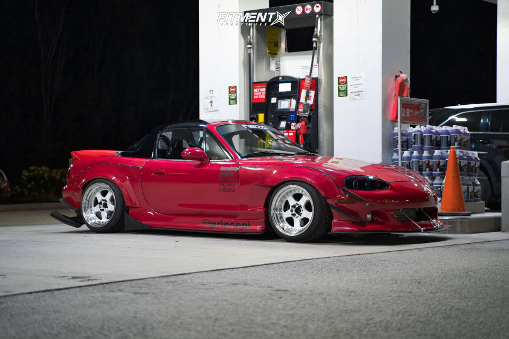 2003 Mazda Miata LS with 16x9 JNC Jnc010 and Nankang 205x40 on ...