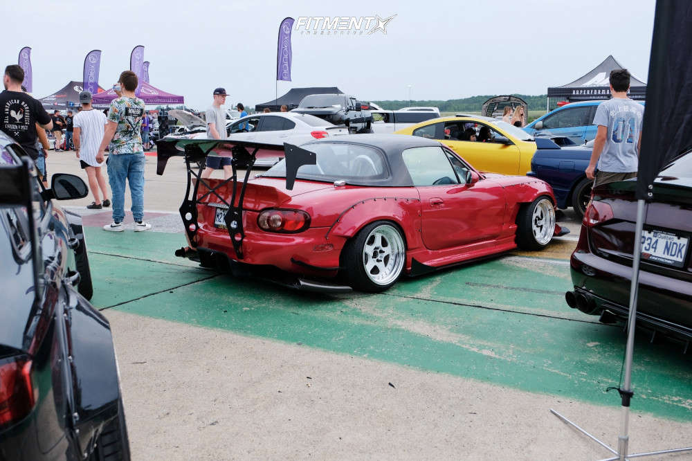 2003 Mazda Miata LS with 16x9 JNC Jnc010 and Nankang 205x40 on ...