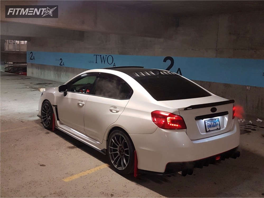 2015 Subaru WRX Base with 18x9.5 AVID1 AV20 and Sumitomo 265x35 on ...