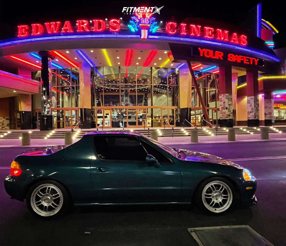 1995 Honda Civic Del Sol VTEC with 16x7 Enkei Rpf1 and Federal 205x40 ...