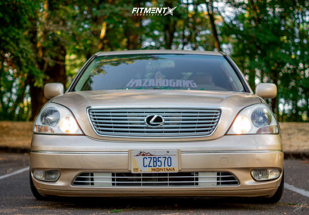 2002 Lexus LS430 Base with 18x9.5 Aodhan Ah07 and Prinx 225x40 on ...