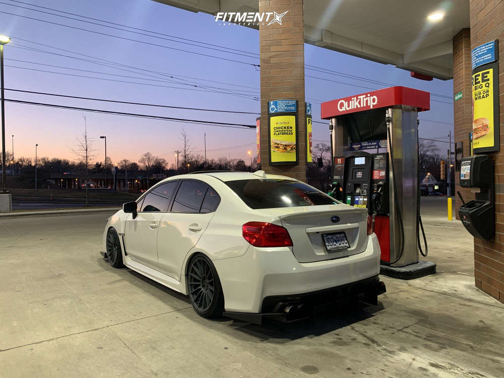 2018 Subaru WRX Premium with 18x9.5 Ambit Re02 and Nankang 245x35 on ...