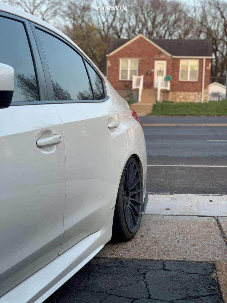 2018 Subaru WRX Premium with 18x9.5 Ambit Re02 and Nankang 245x35 on ...