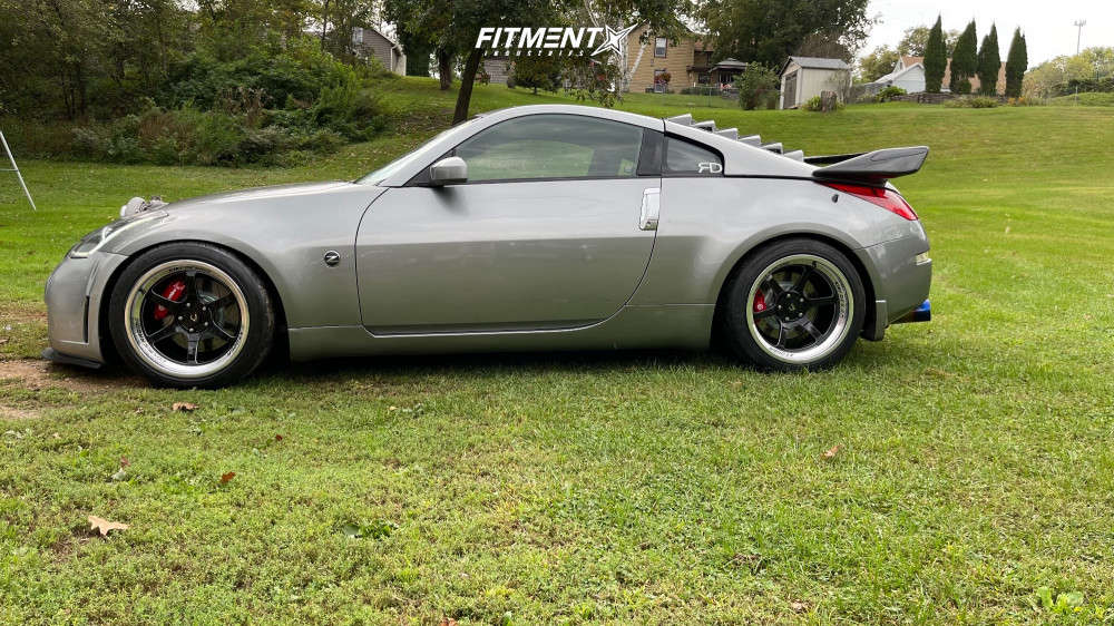 2003 Nissan 350Z Track with 18x9.5 Cosmis Racing Xt-006r and Hankook ...