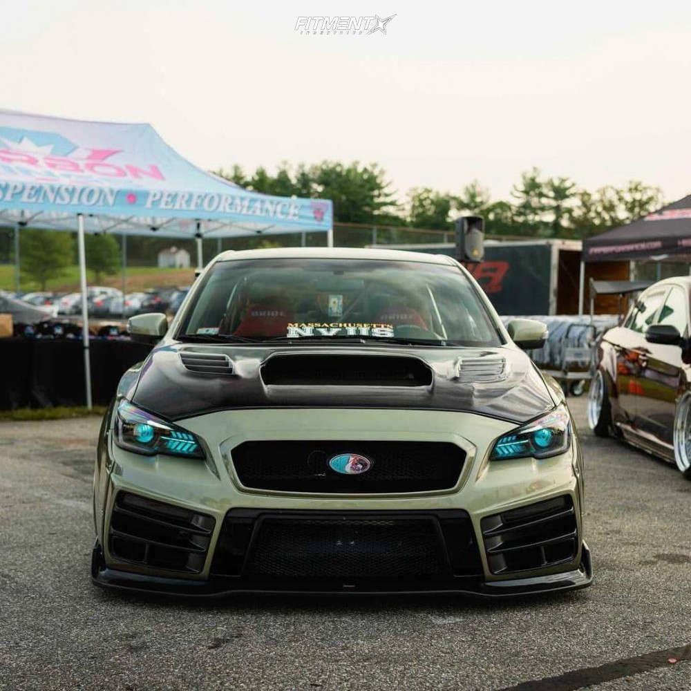 2018 Subaru WRX STI Limited with 18x10 SSR Professor Tf1 and Federal ...