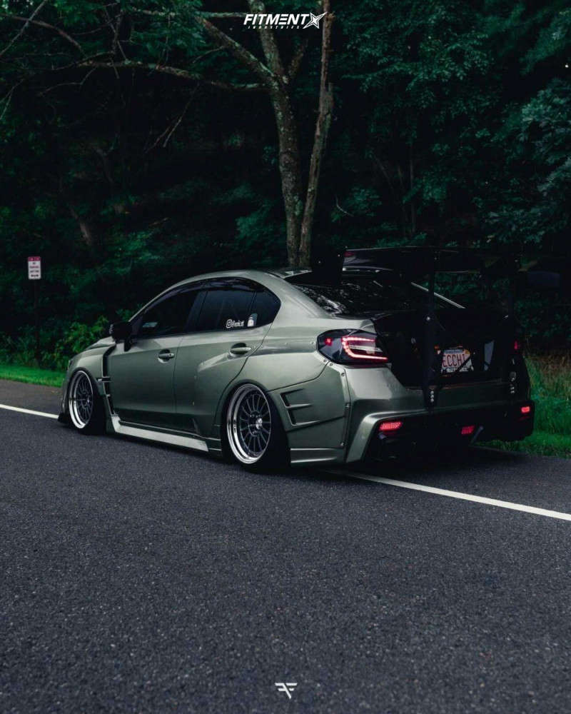 2018 Subaru WRX STI Limited with 18x10 SSR Professor Tf1 and Federal ...