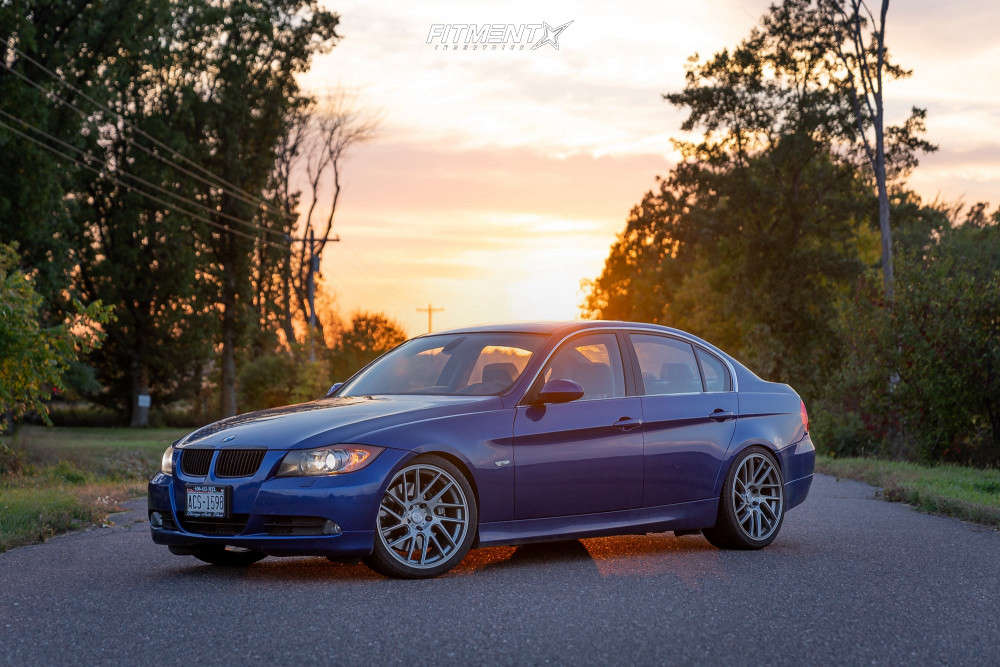 2008 BMW 335xi Base with 19x9.5 Anovia Elder and Falken 255x35 on ...