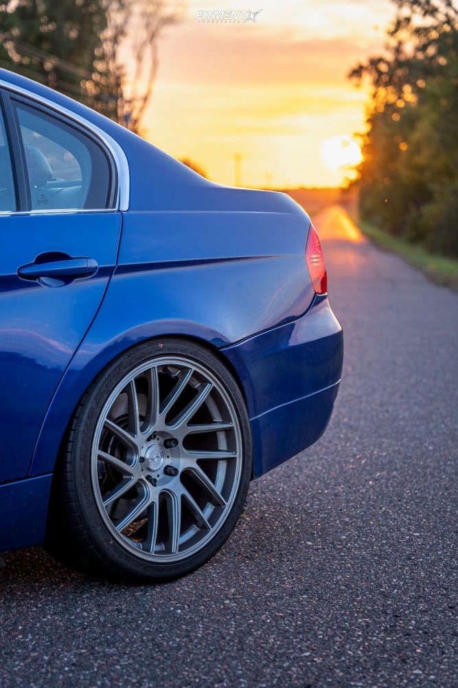 2008 BMW 335xi Base with 19x9.5 Anovia Elder and Falken 255x35 on ...