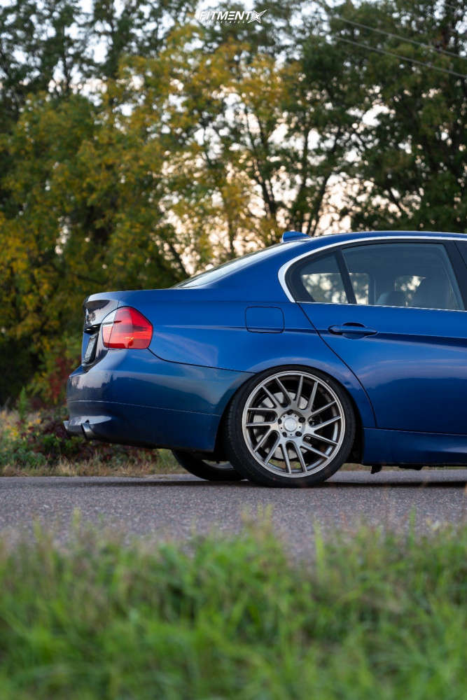 2008 BMW 335xi Base with 19x9.5 Anovia Elder and Falken 255x35 on ...