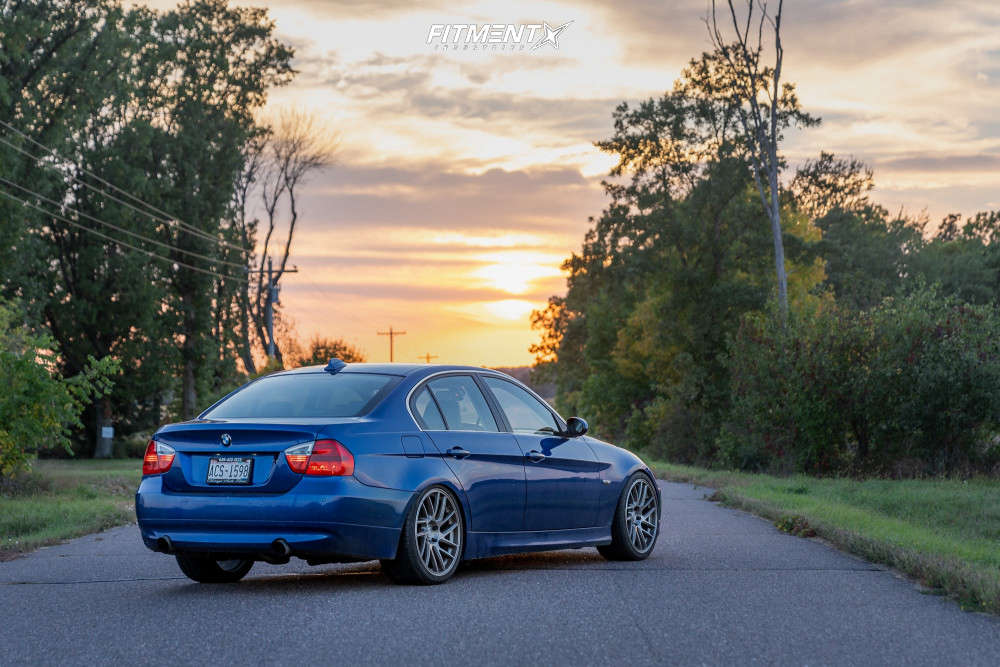 2008 BMW 335xi Base with 19x9.5 Anovia Elder and Falken 255x35 on ...