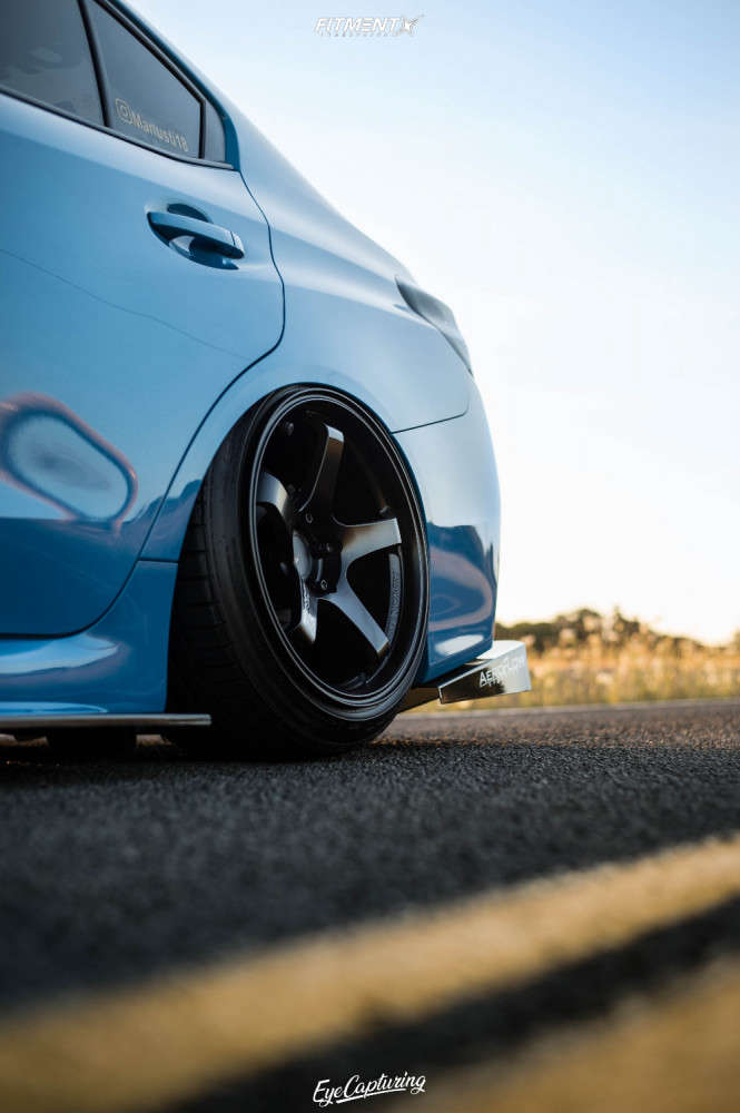 2016 Subaru WRX STI Series.HyperBlue with 18x11 Advan Racing GT and ...