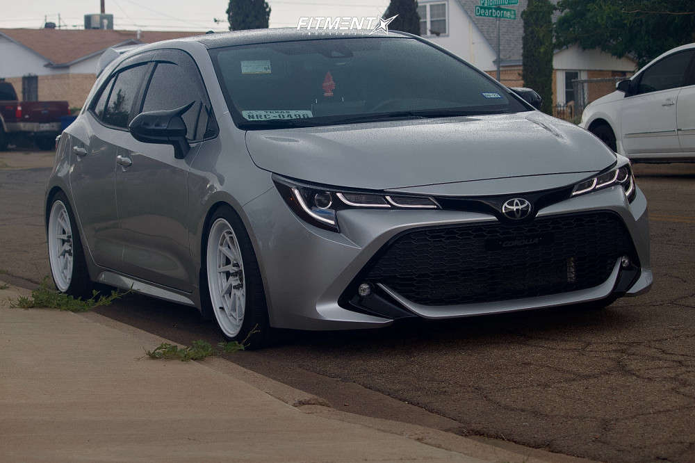 2021 Toyota Corolla XSE with 18x9.5 Heritage Hokkaido-dir-c and Ironman ...