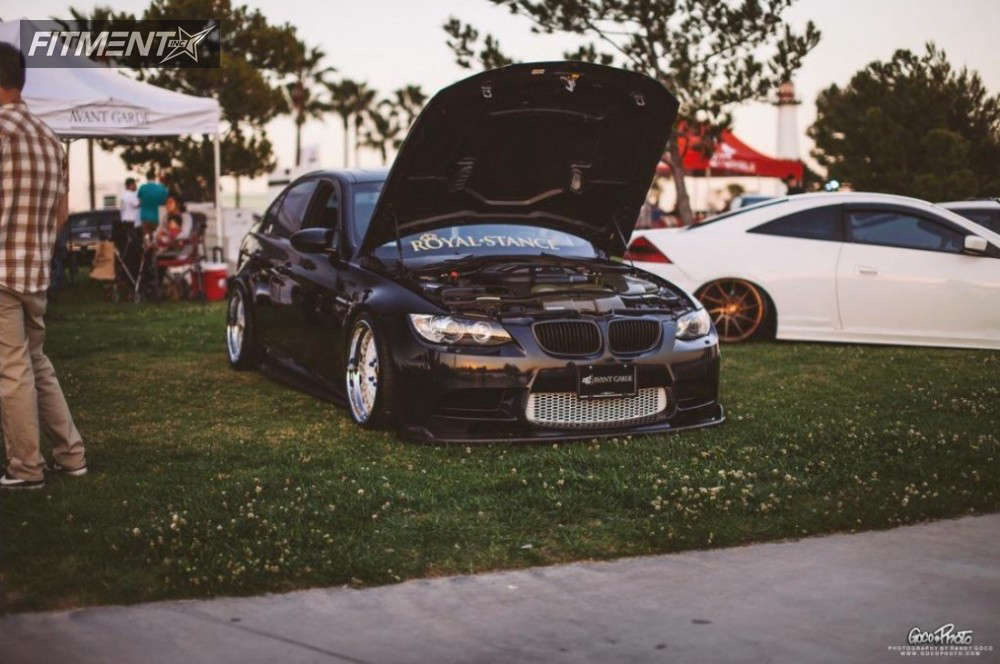 2008 BMW M3 Base with 18x9.5 Avant Garde F141 and Falken 245x35 on ...