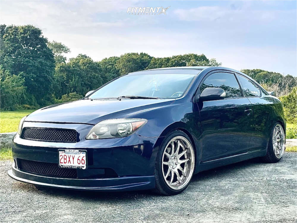 2006 Scion TC Base with 18x9.5 Aodhan Ds02 and Vercelli 225x40 on ...