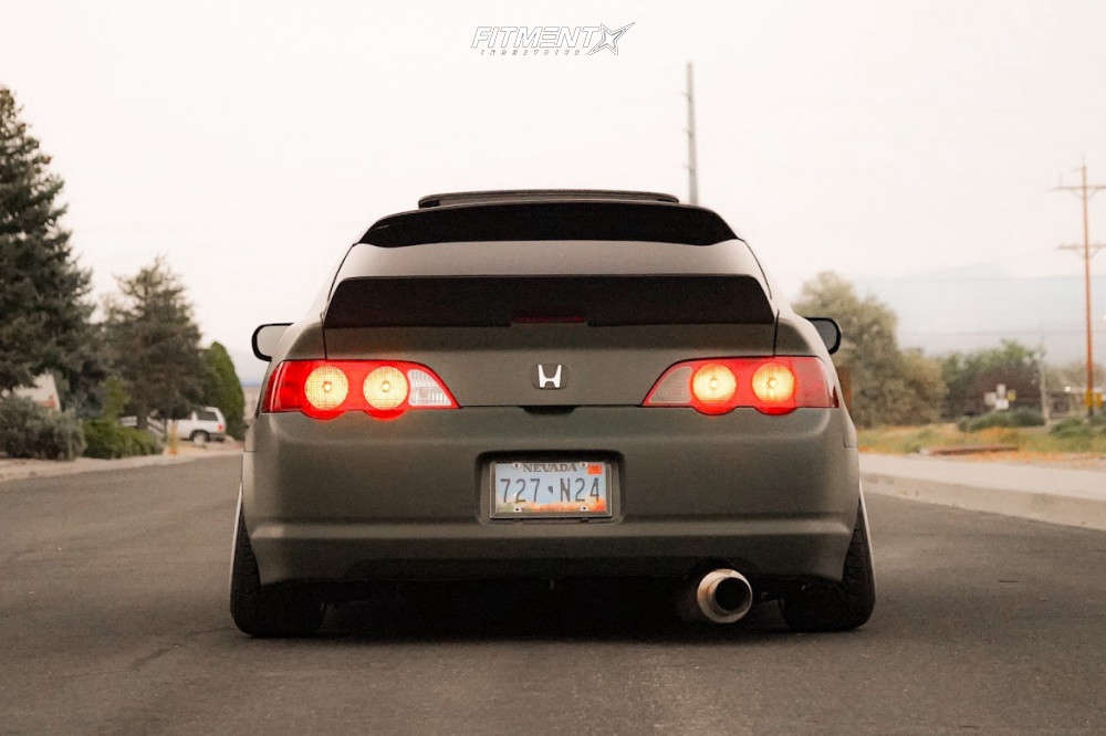 2002 Acura RSX Base with 18x9.5 MST Suzuka and Federal 235x35 on Coilovers | 1883533 | Fitment ...
