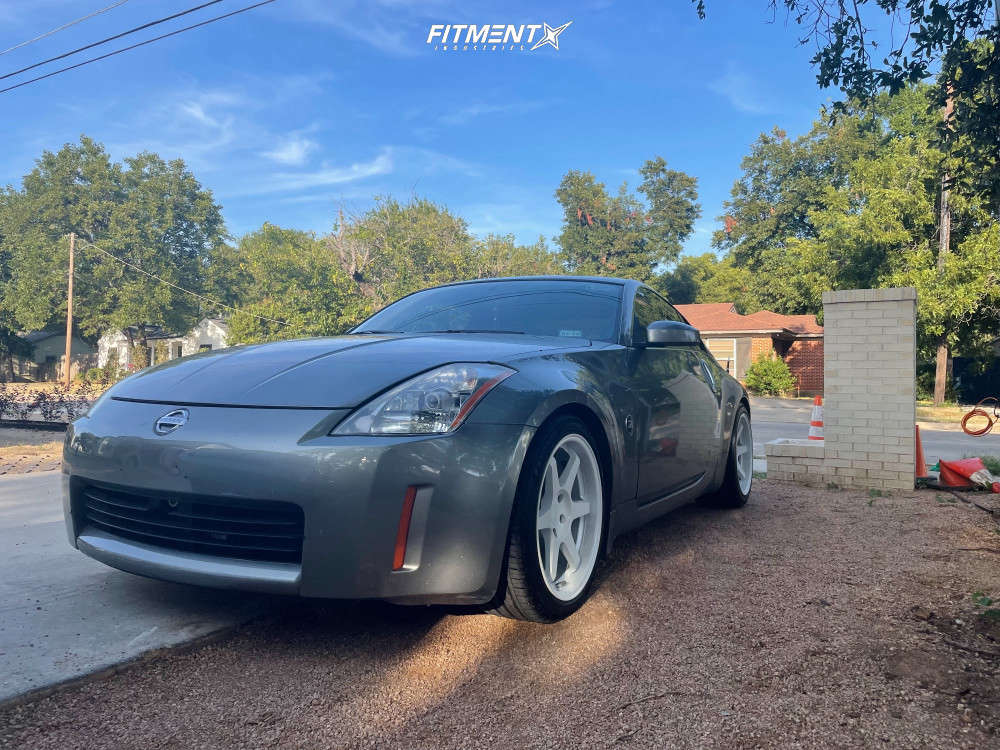 2003 Nissan 350Z Base with 18x9.5 ESR Sr07 and Firestone 245x40 on ...