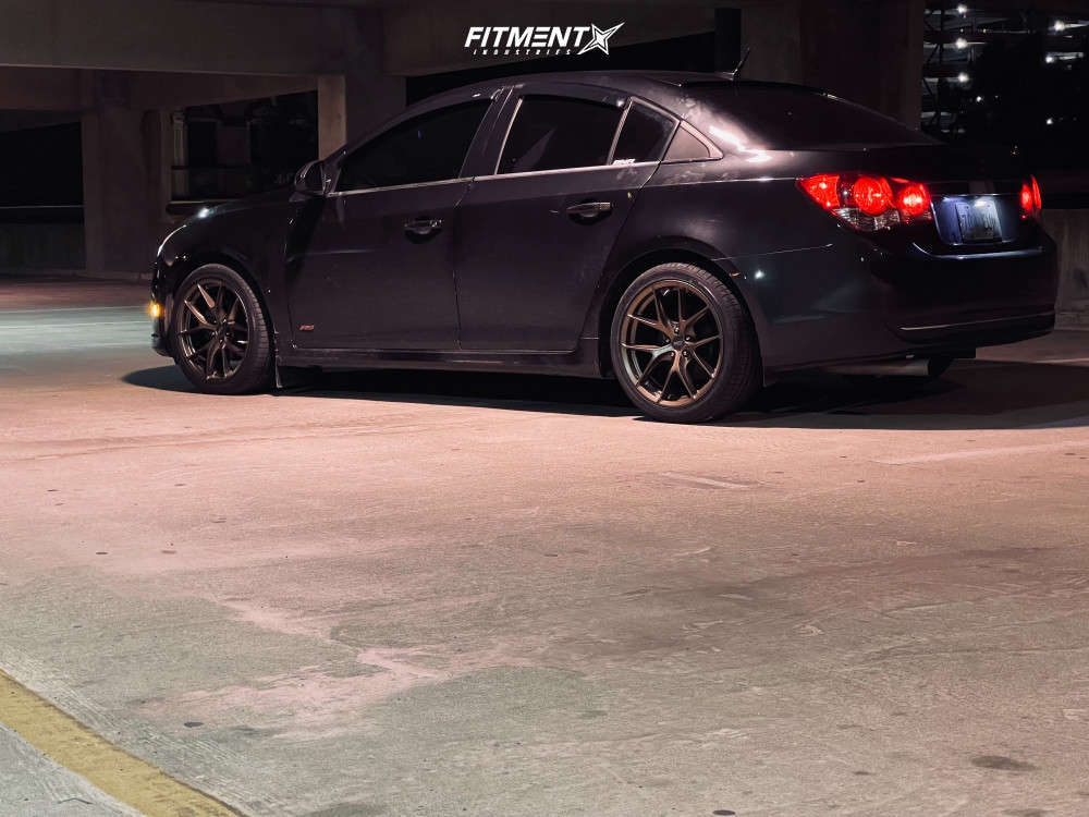 2014 Chevrolet Cruze LT with 18x8.5 ESR Forged Rf2 and Toyo Tires ...