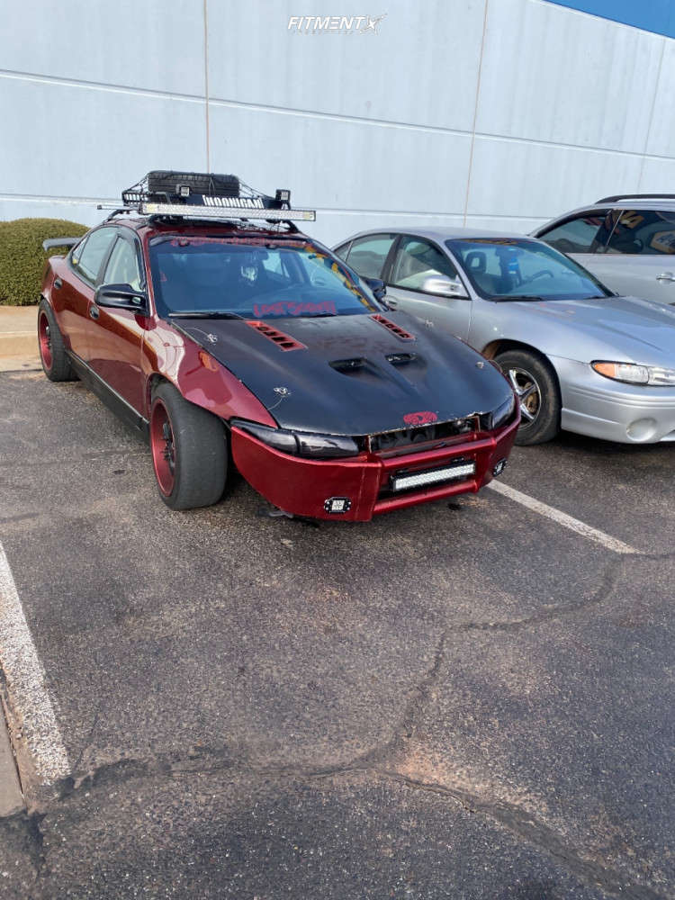 2002 Pontiac Grand Prix GT with 18x9 Ruff R280 and BFGoodrich 235x45 on ...