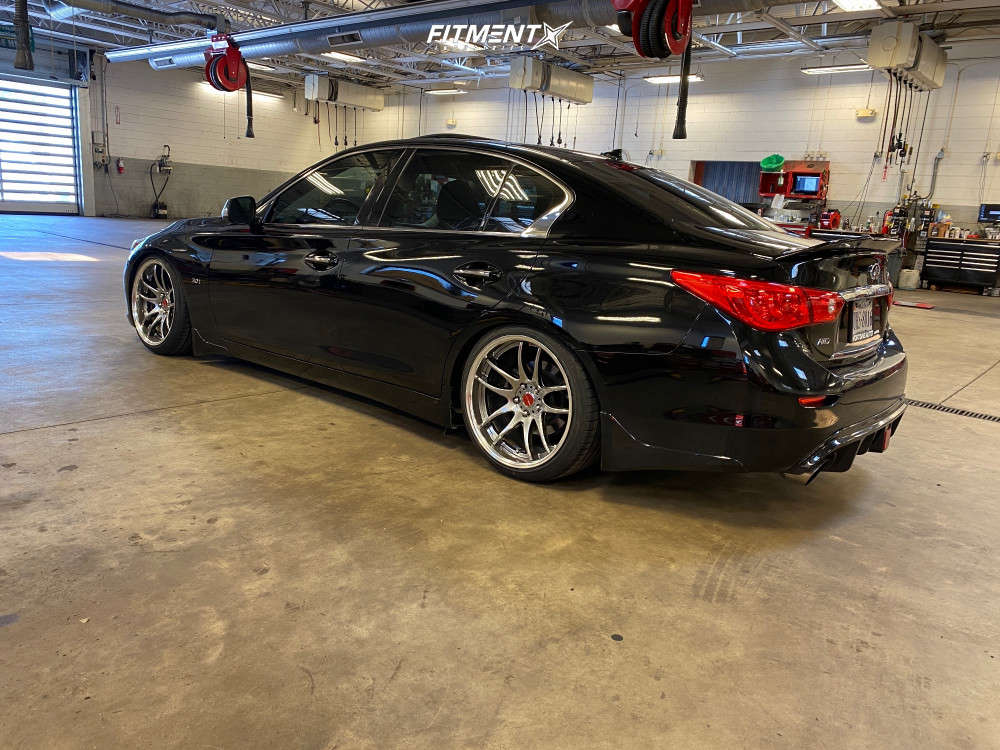 2017 INFINITI Q50 Premium with 19x10.5 Work Emotion Cr 2p and Achilles ...