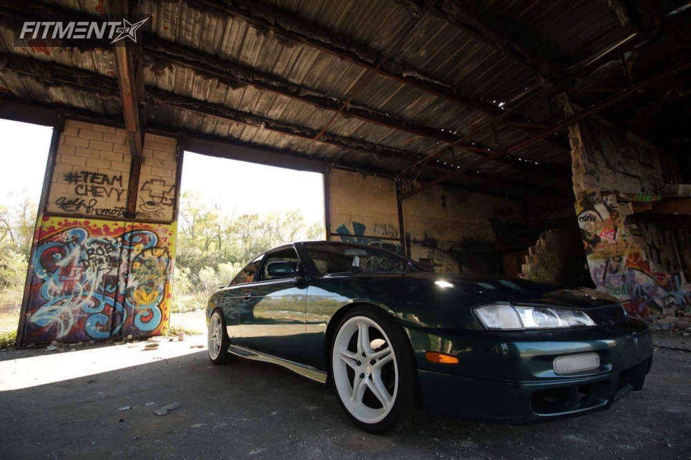 1997 Nissan 240SX LE with 18x8.5 Advan Other and Federal 215x40 on ...