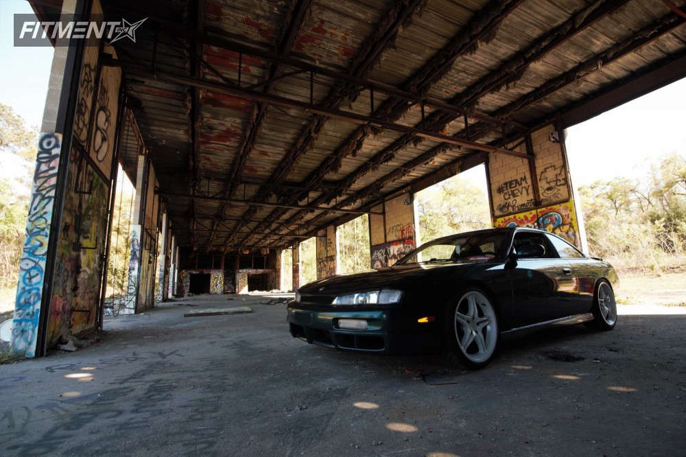 1997 Nissan 240SX LE with 18x8.5 Advan Other and Federal 215x40 on ...
