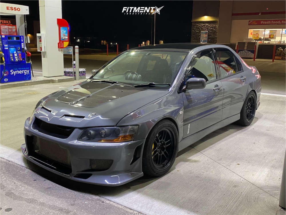 2001 Mitsubishi Lancer Base with 17x9 Enkei Rpf1 and Bridgestone 255x40 ...