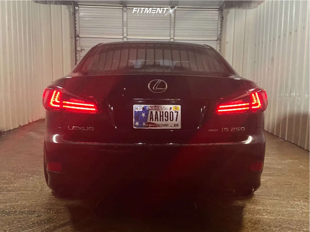 2006 Lexus IS250 4dr Sedan (2.5L 6cyl 6A) with 18x9.5 Anovia Elder and ...
