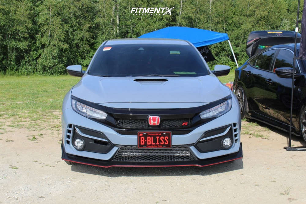 2021 Honda Civic Type R with 19x9.5 Rays Engineering 57dr and ...