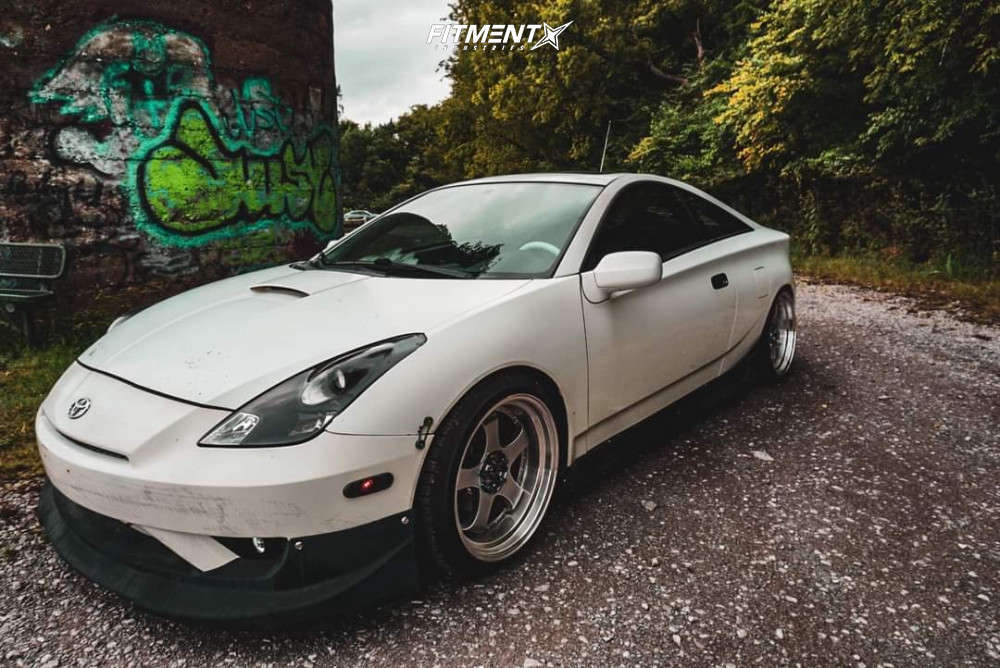 2004 Toyota Celica GT with 18x9.5 JNC Jnc017 and Nankang 215x40 on ...