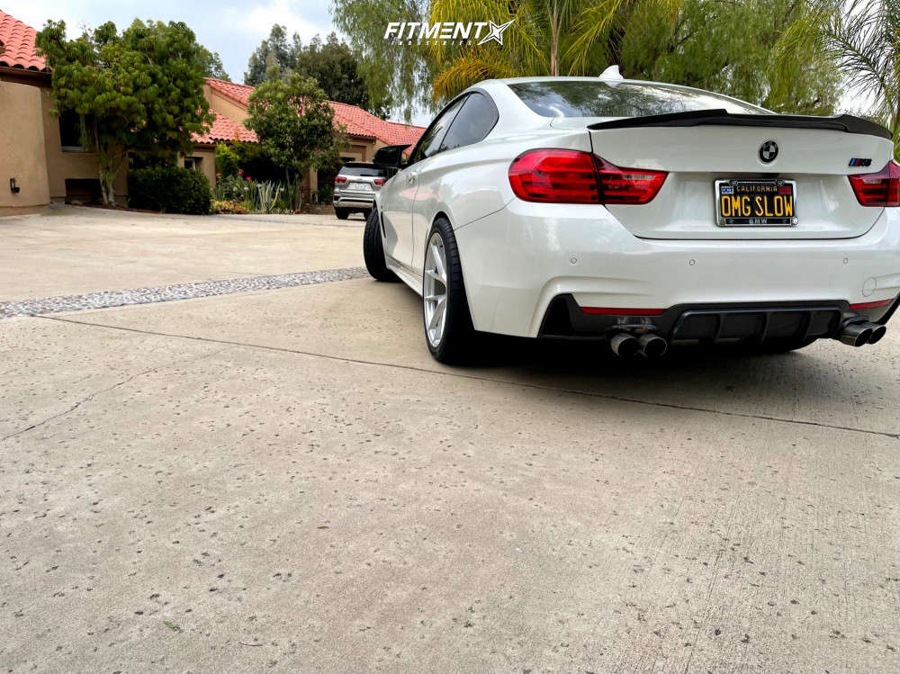 2017 BMW 440i Base with 19x8.5 Aodhan Aff7 and Hankook 245x35 on Stock ...